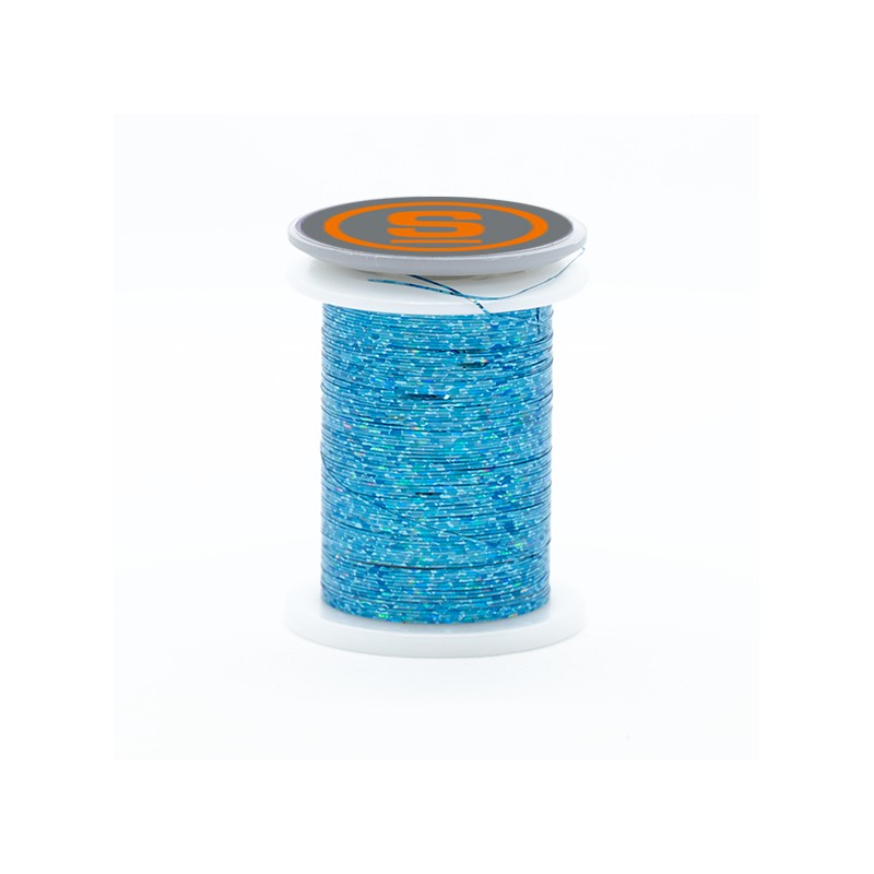 Holo Flat Tinsel - Sky Blue
